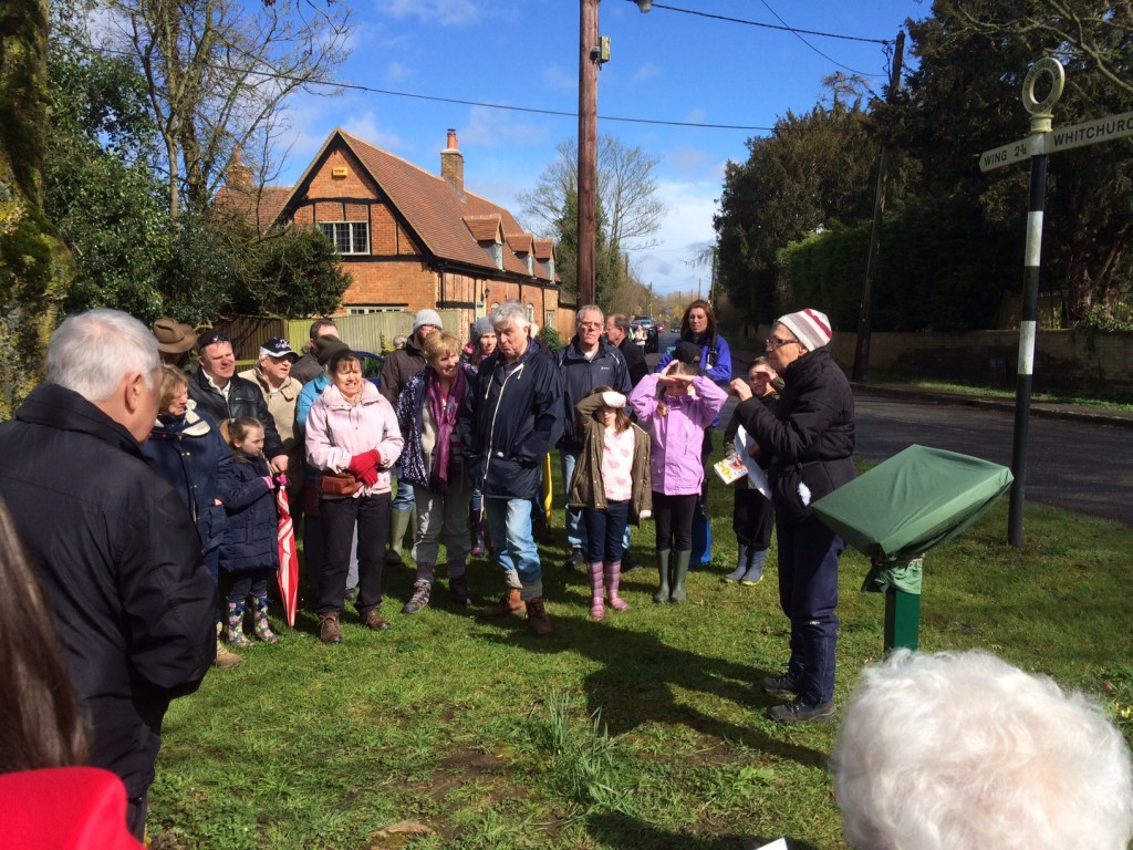 Waples Walk unveiled | Cublington